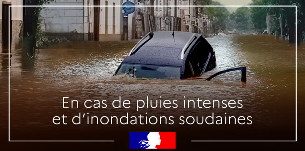 Les bons réflexes en cas de forte pluie et d'inondation - Lunel Agglo